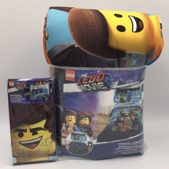 Lego | Bedding | The Lego Movie Twin Full Reversible Comforter 72 X 86 ...